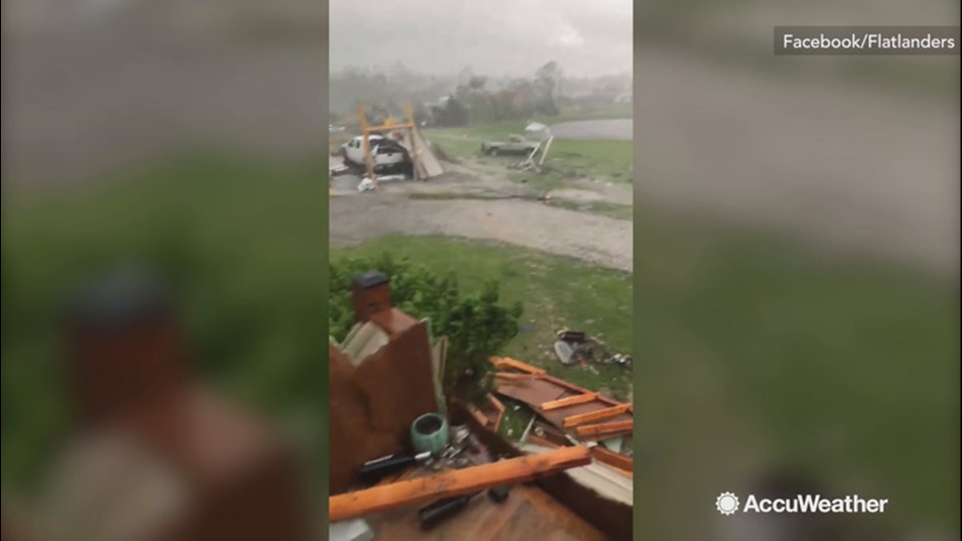 Video captures obliterated home moments after tornado hits | wgrz.com