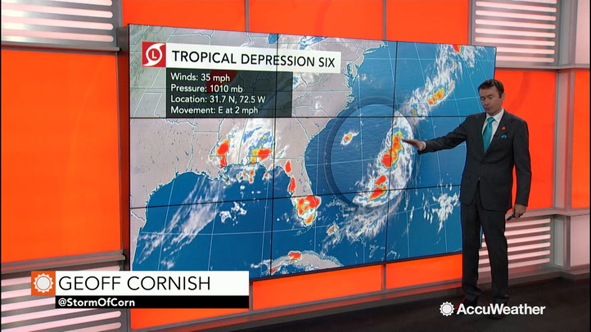 Geoff Cornish on Tropical Depression 6 | wgrz.com