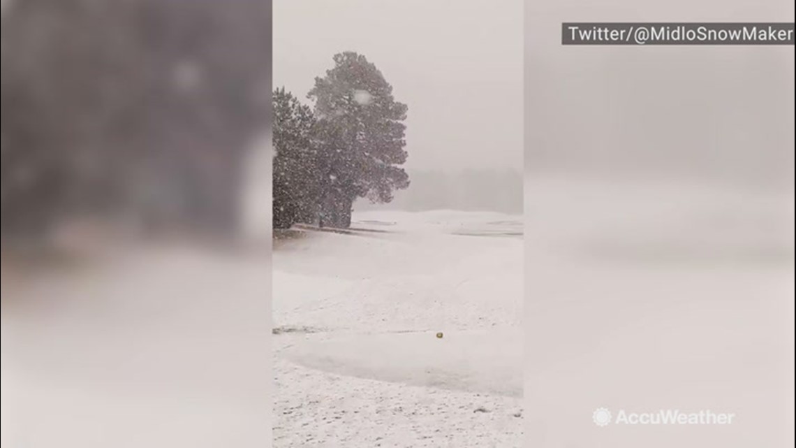 Earliest snow in the area since 1991 | wgrz.com