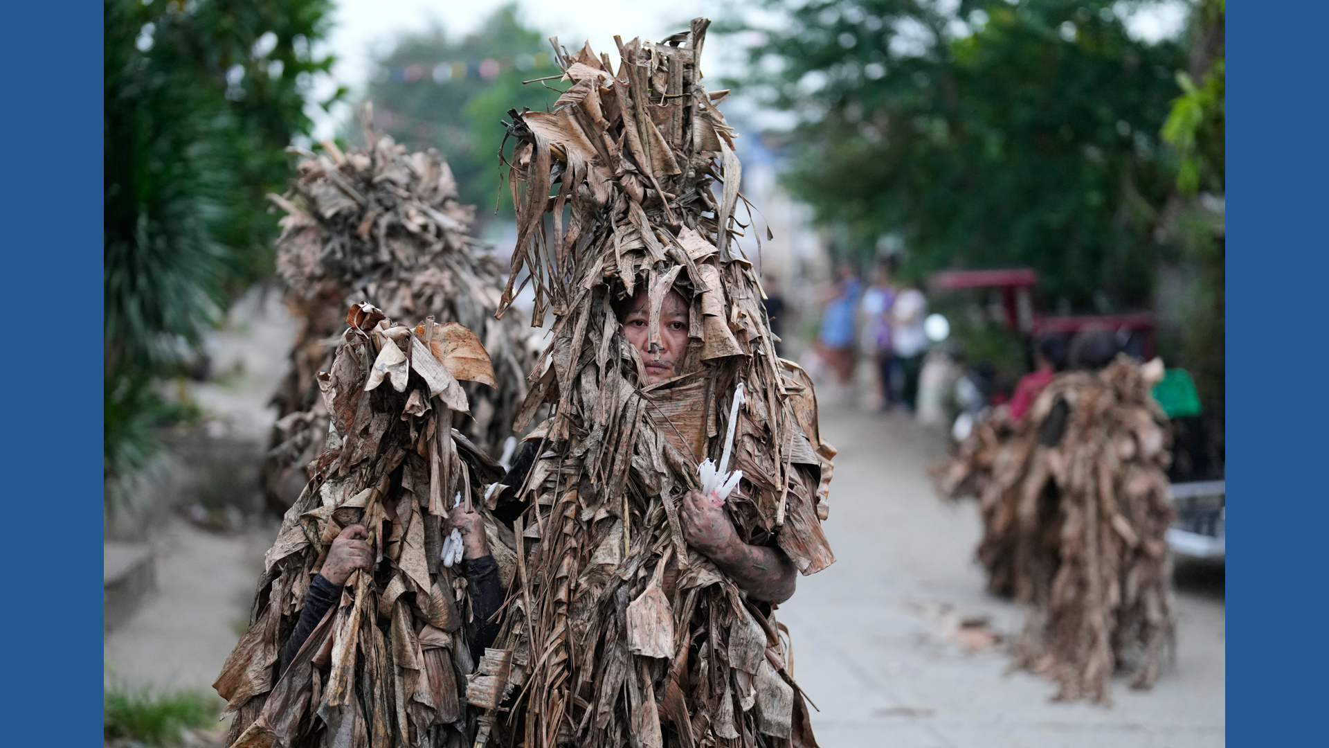 Philippine devotees honor St. John the Baptist with a mud-covered ...