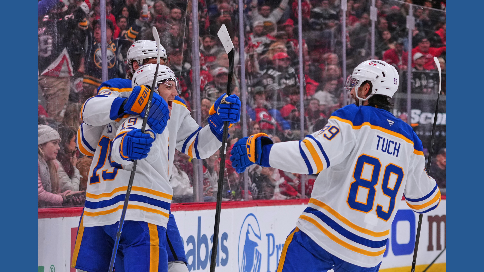 U.S. Olympian Tage Thompson has goal and assist in Sabres' 2-1 win over ...