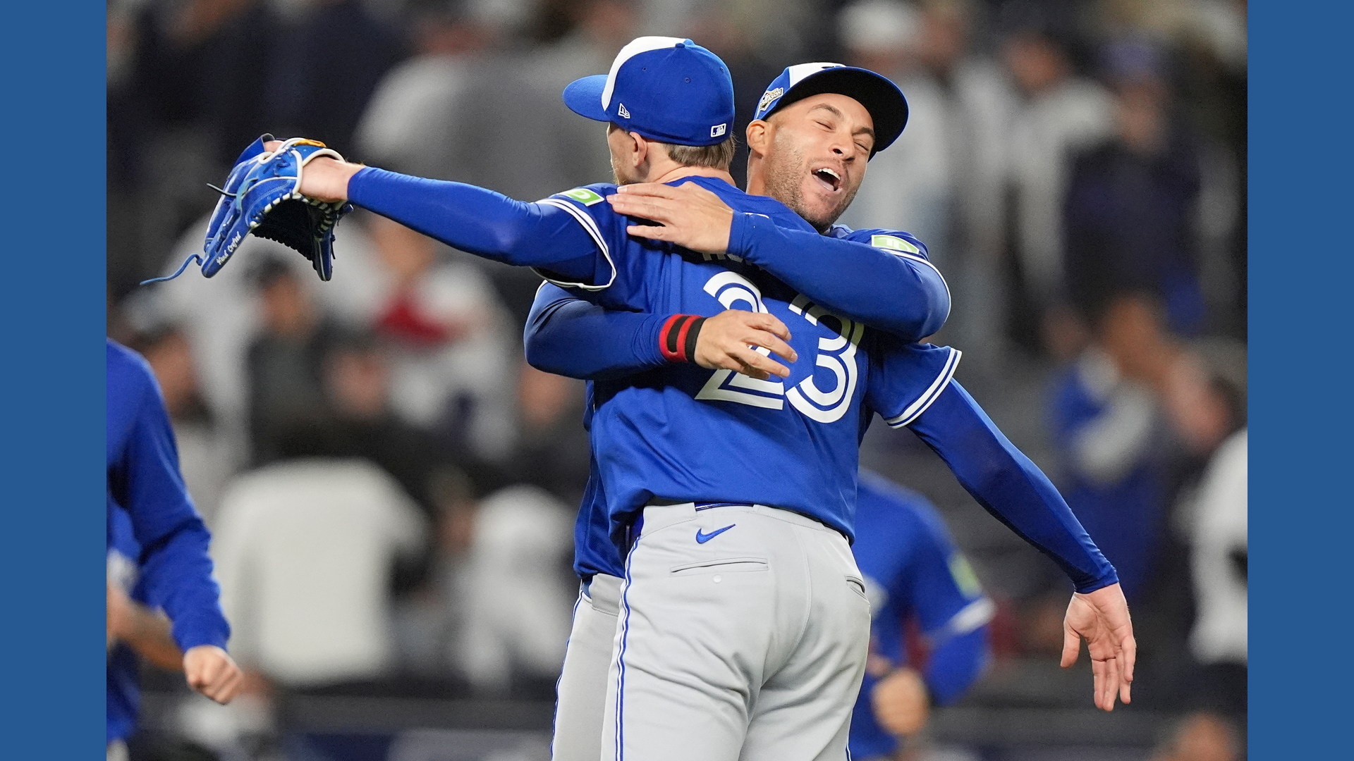 Blue Jays beat Yankees 5-2 in Game 4 to reach first ALCS since 2016 ...