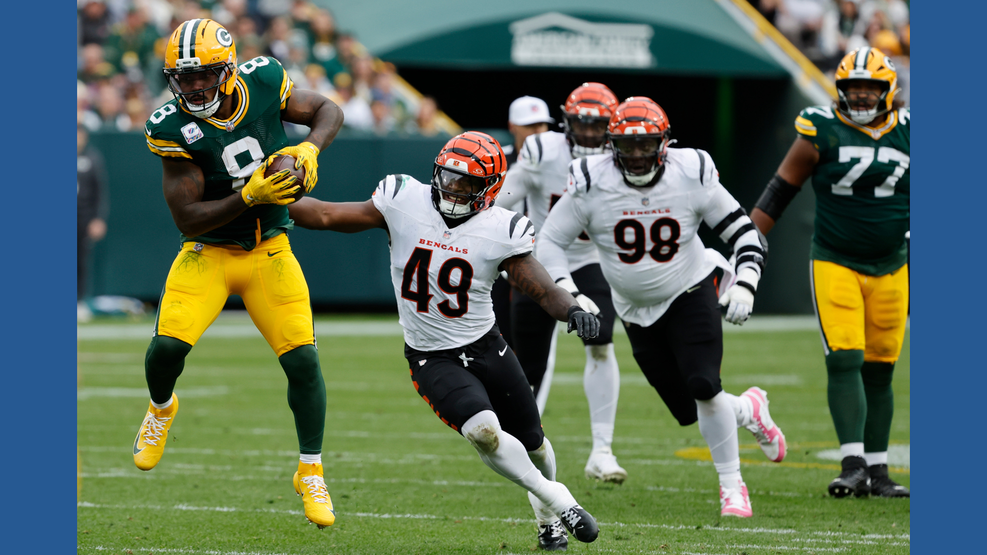 Bengals are going all-in on rookies as Barrett Carter takes over at ...