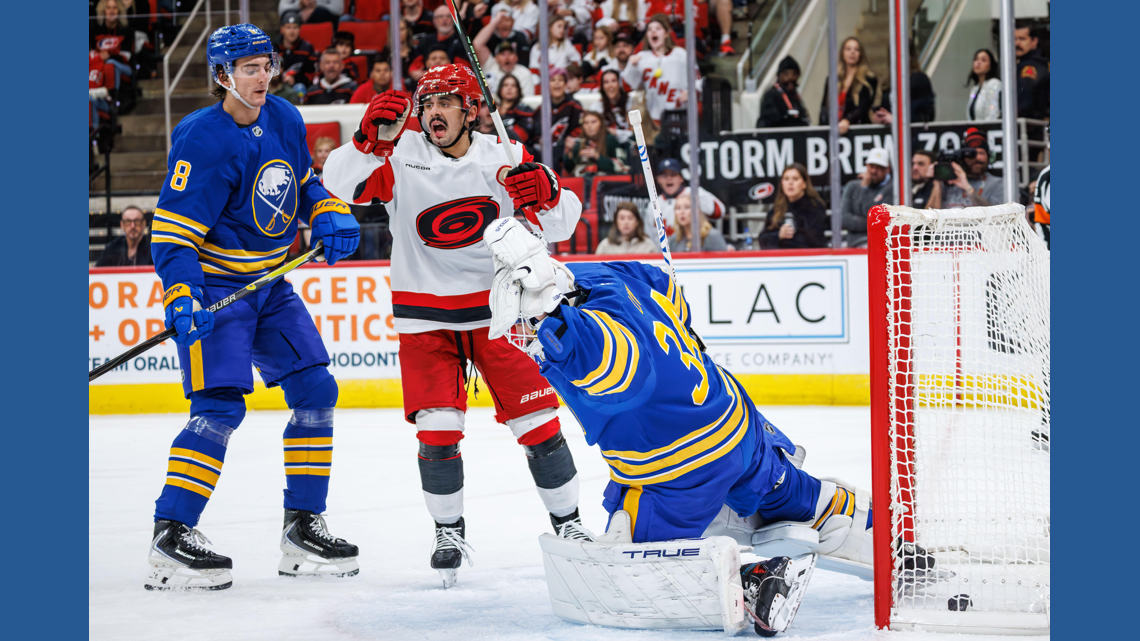 Hurricanes extend winning streak to 3 games with a 6-3 victory over the ...