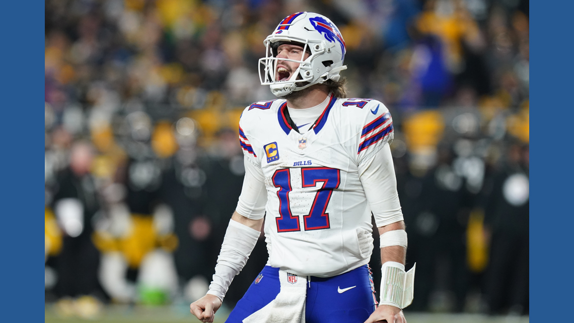 Josh Allen sets career mark for rushing TDs by a QB as the Bills mash ...