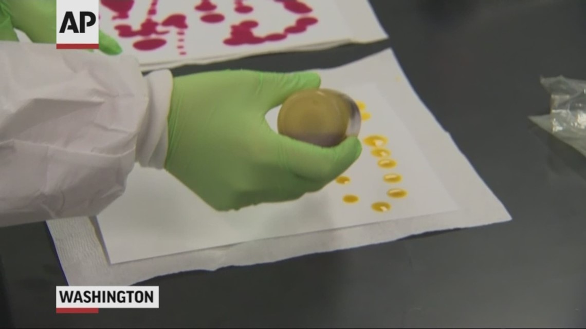 Secret Service gives rare look inside its ink lab | wgrz.com