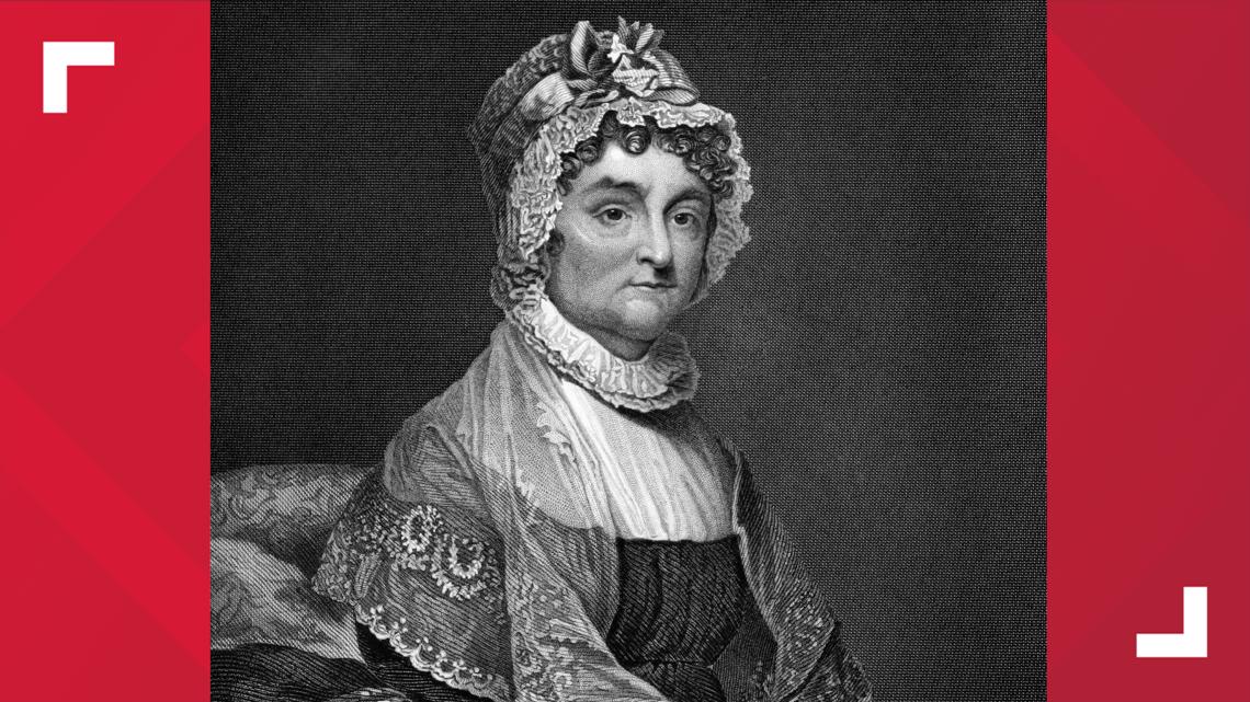 Boston suburb unveils first lady Abigail Adams statue | wgrz.com