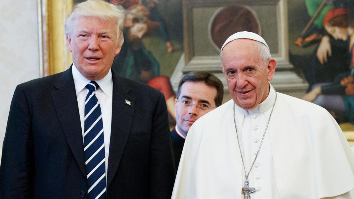 Why are US flags at half staff? Trump issues proclamation after pope ...