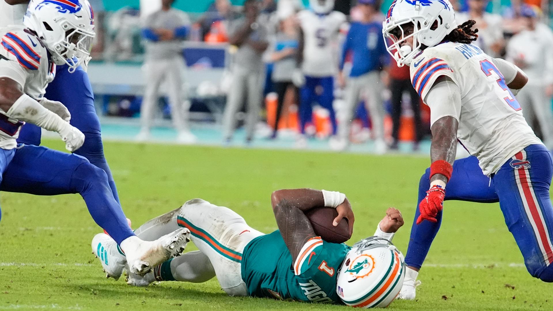 How many concussions has Tua Tagovailoa had in his career? | wgrz.com