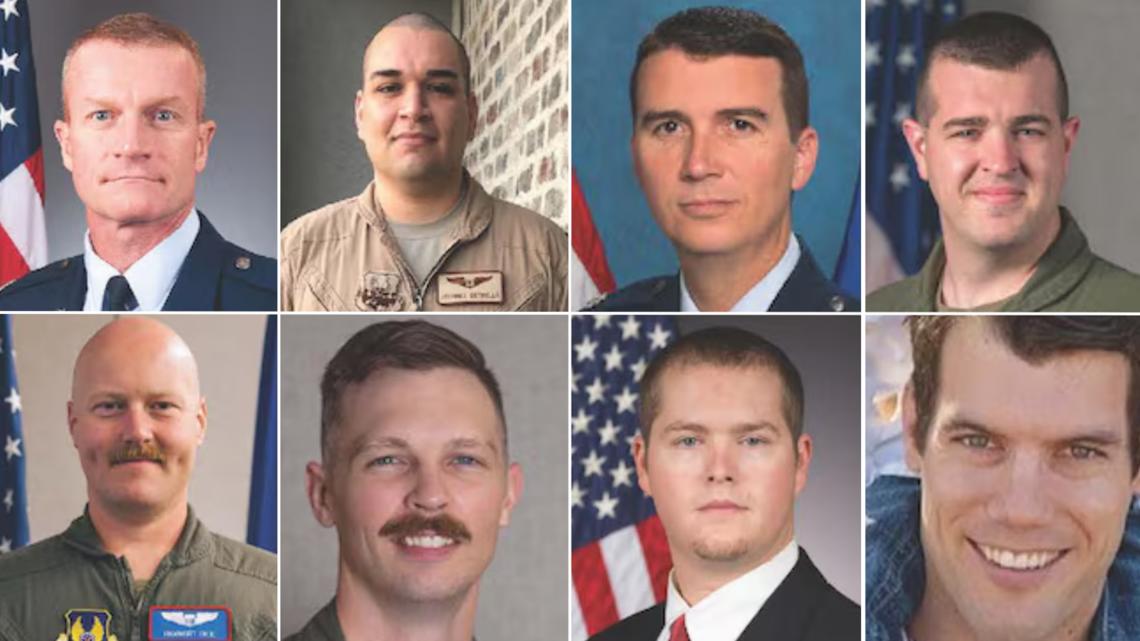Victims identified in B-52 bomber crash that killed 8 at California Air ...