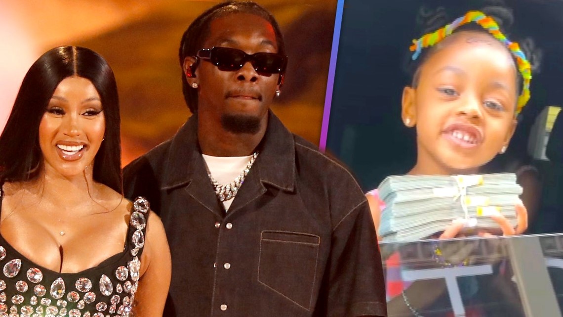 Cardi B and Daughter Kulture's Wear Matching Mermaid Costumes to Her ...