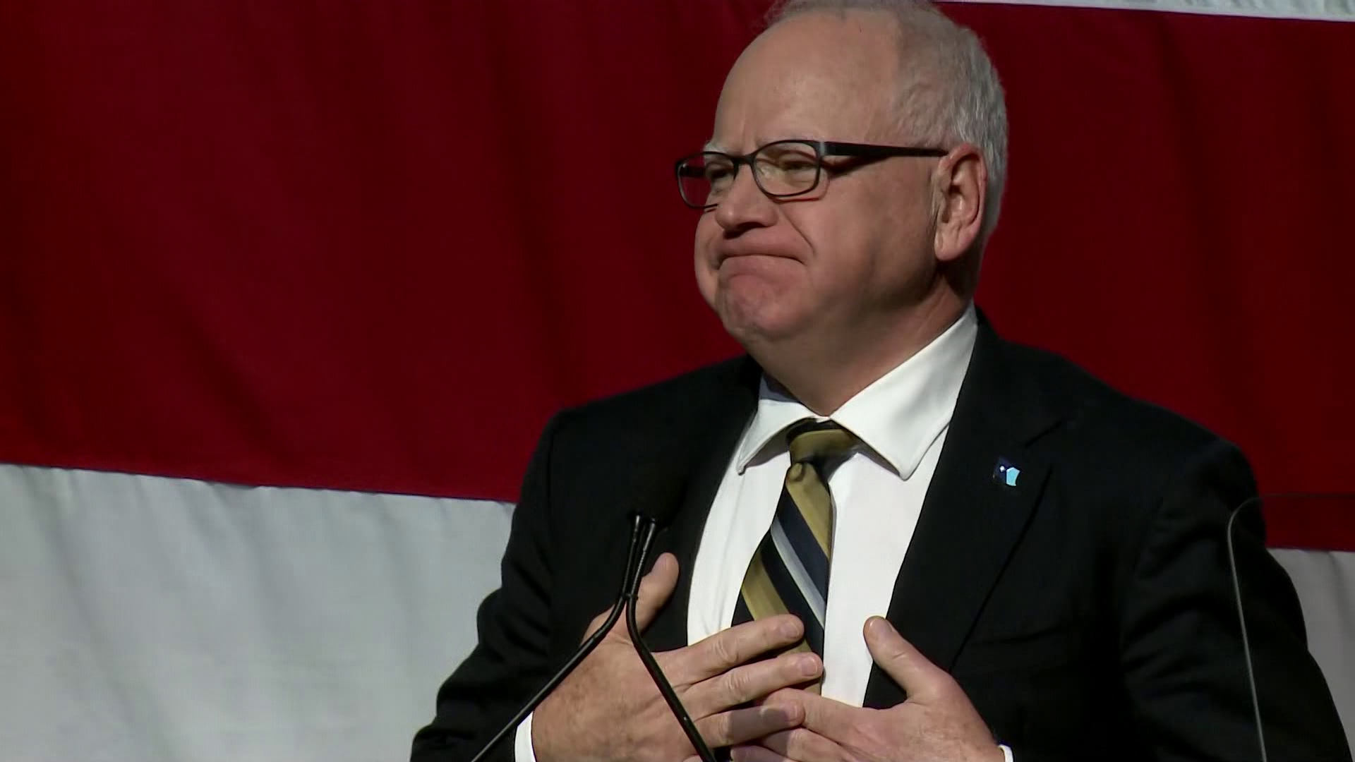 MN Gov. Tim Walz speaks publicly for first time since loss | wgrz.com