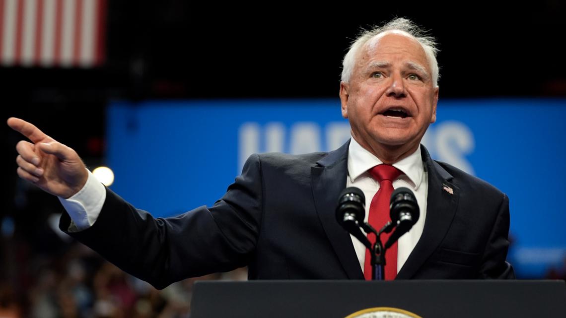 MN Gov. Tim Walz speaks publicly for first time since loss | wgrz.com