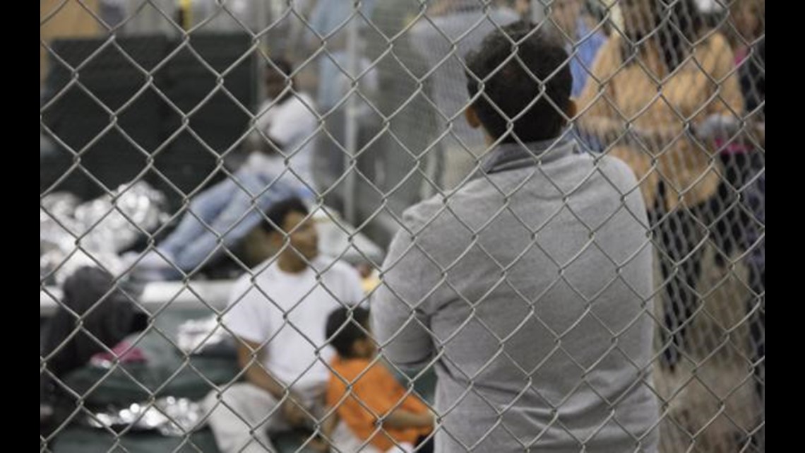 Hundreds of children wait in cages at Border Patrol facility in Texas ...