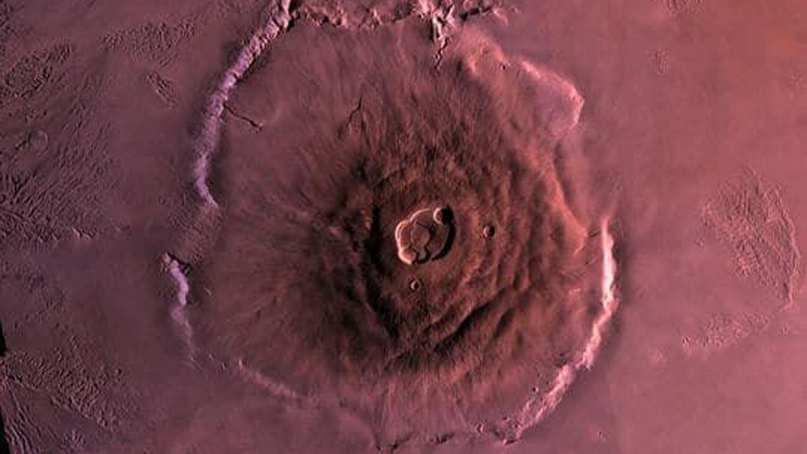 Massive Mars volcano erupted for 2 billion straight years | wgrz.com