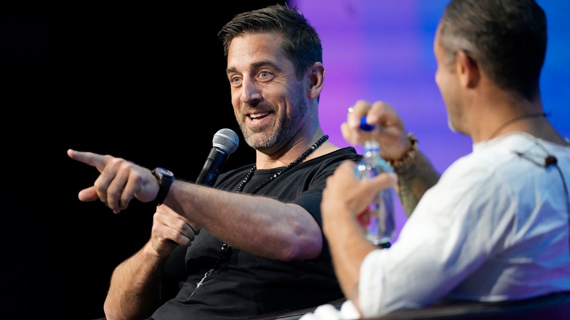 Aaron Rodgers talks mental health at psychedelics conference | wgrz.com