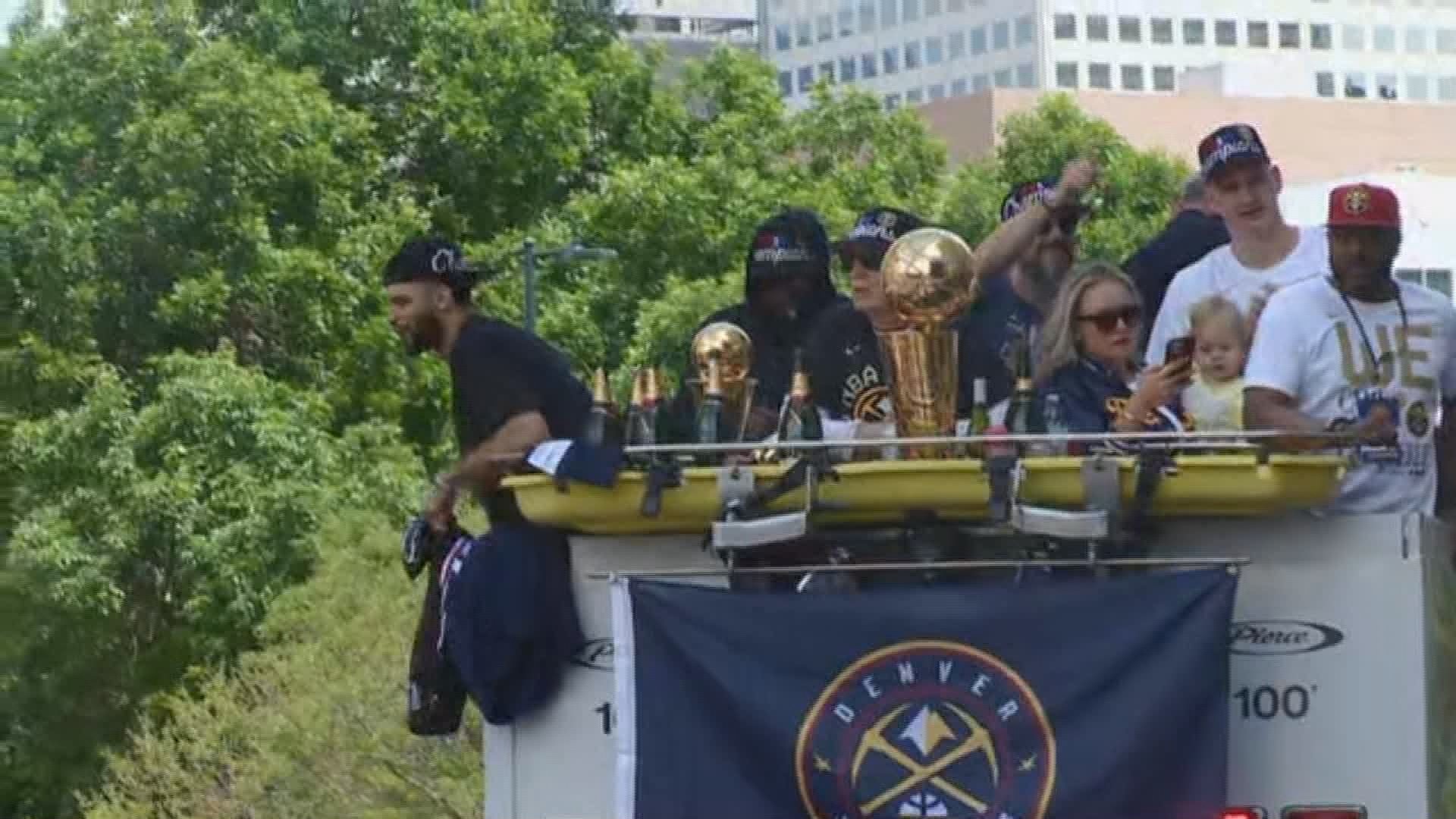 Nuggets parade 2023: Denver celebrates NBA championship Thursday | wgrz.com