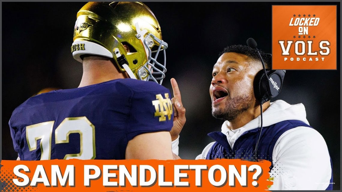 Will Tennessee Football be a Player for Notre Dame OL Sam Pendleton in ...