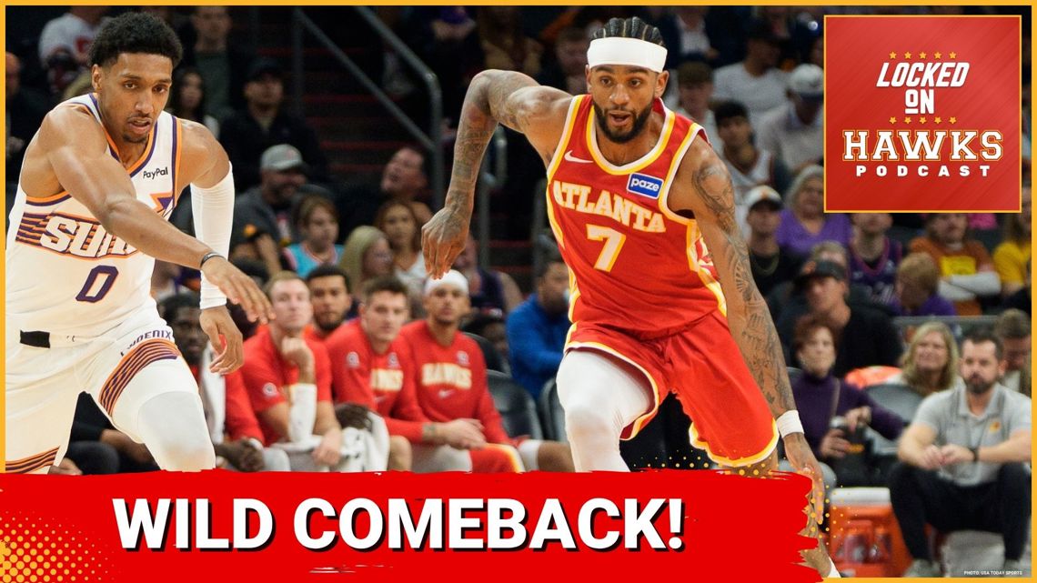 Atlanta Hawks use wild, fourth quarter comeback to defeat Phoenix Suns ...