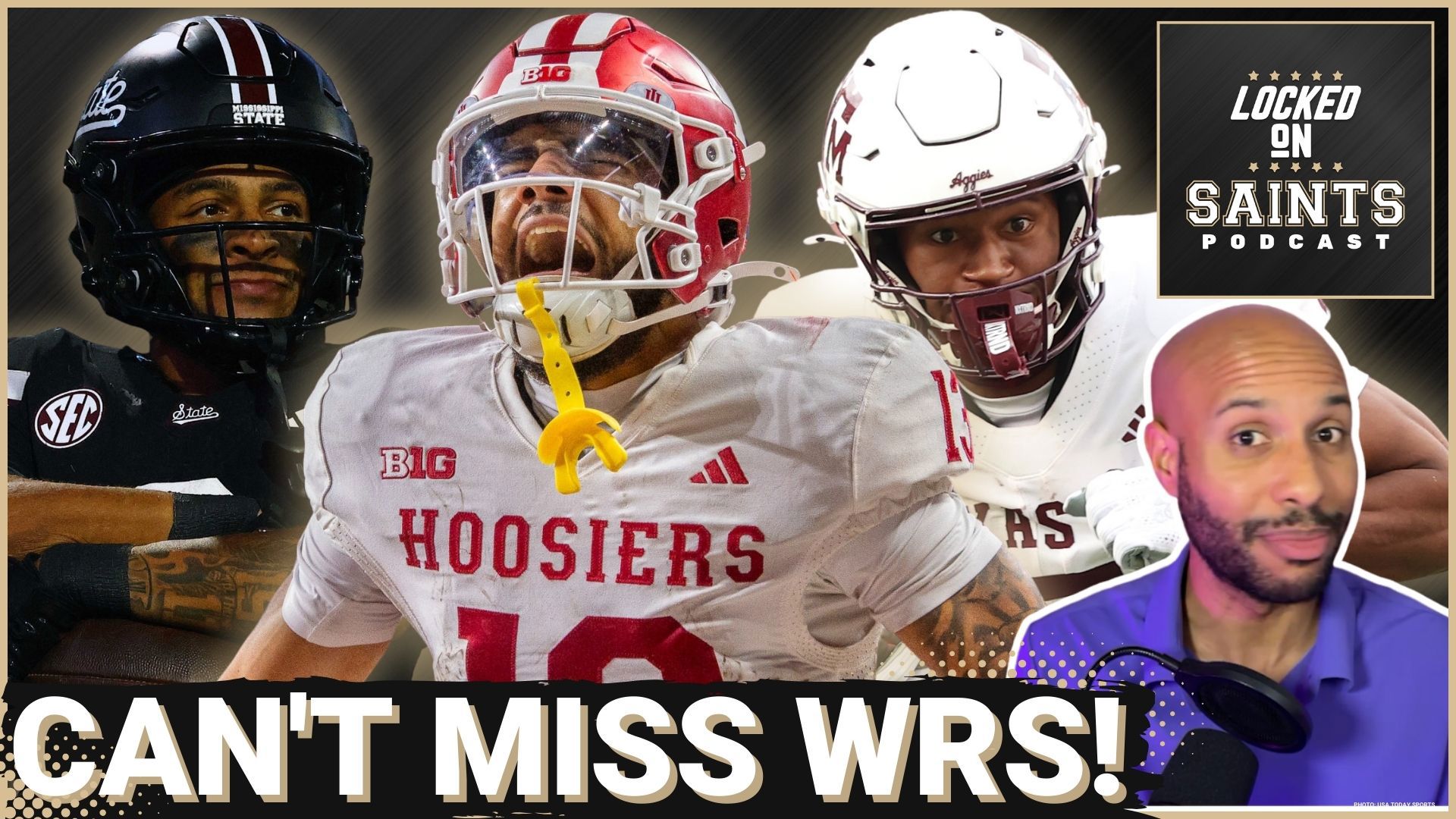 FIREPOWER: New Orleans Saints Eye WRs Elijah Sarratt, KC Concepcion as ...