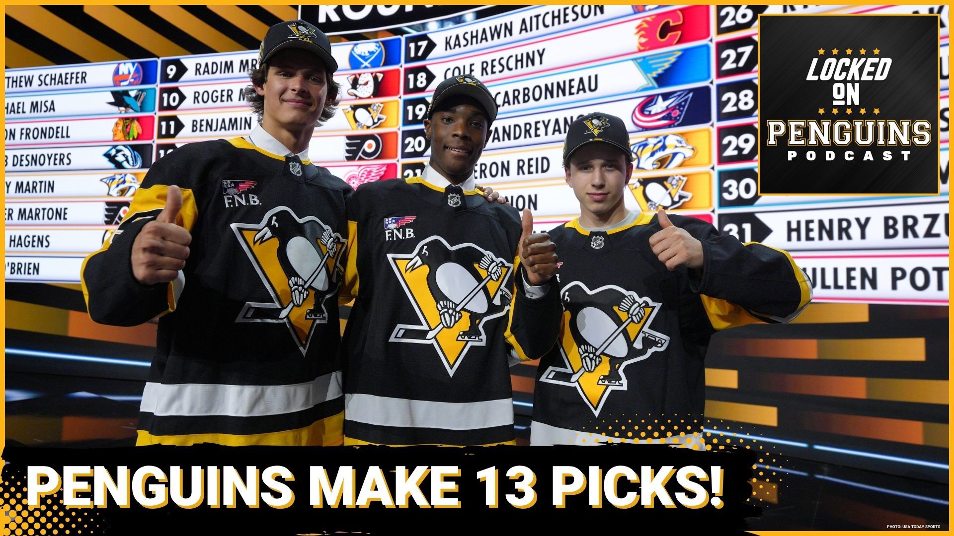 Breaking down the Penguins THIRTEEN PICKS in the NHL Draft! | wgrz.com
