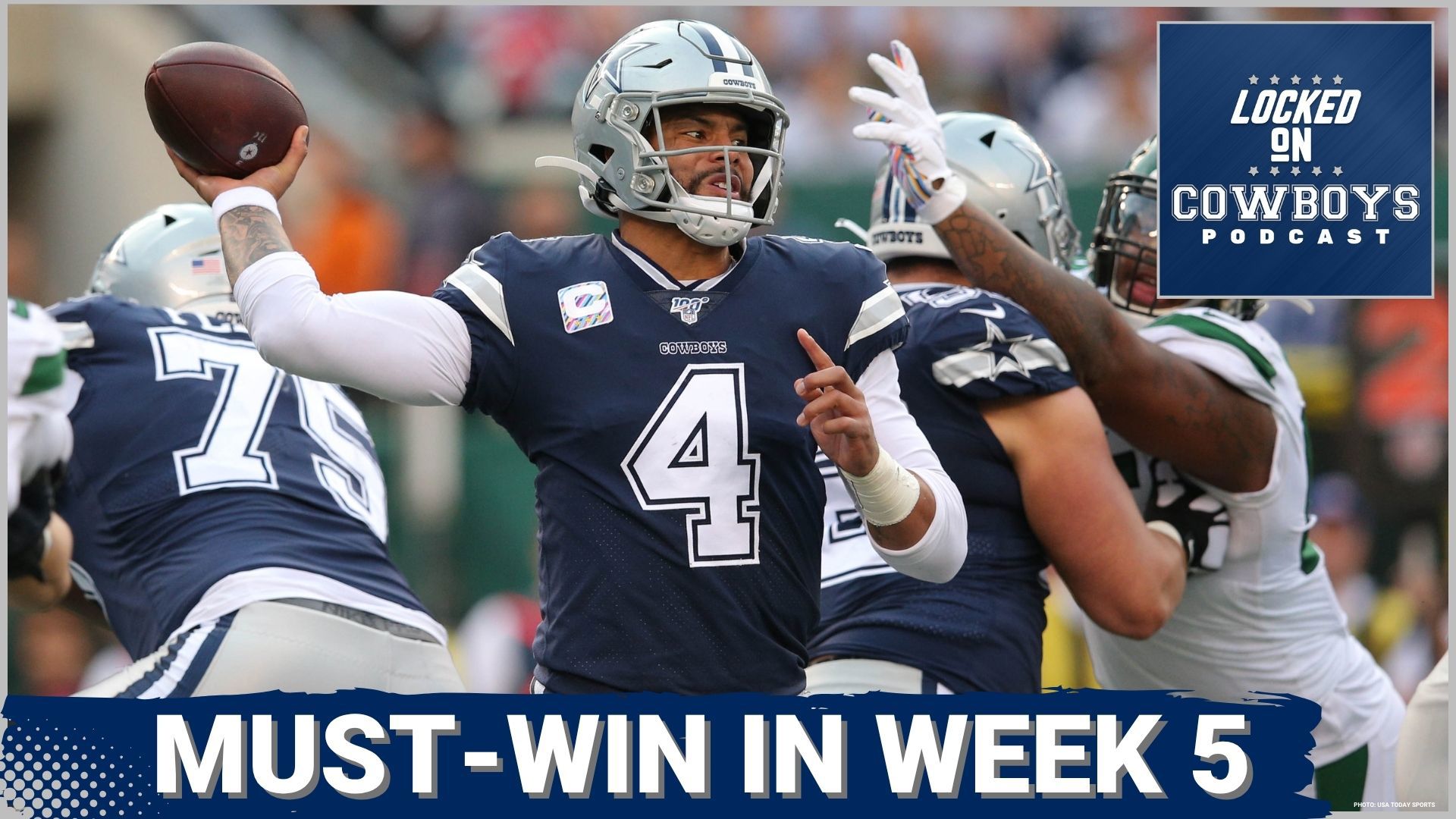 Depleted Cowboys Face Must-Win Game vs. Jets | Can Dak Prescott ...