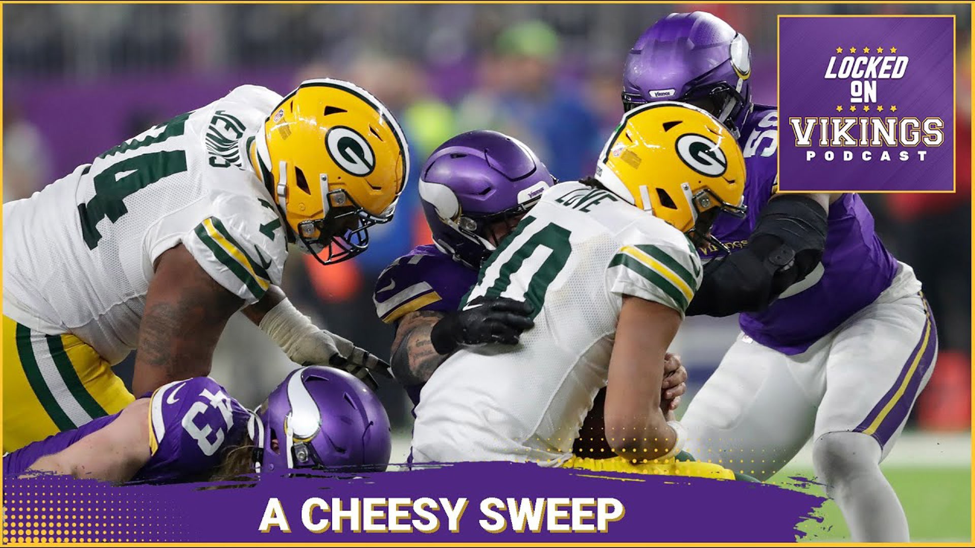 Minnesota Vikings Sweep Green Bay Packers For First Time Since 2017 ...