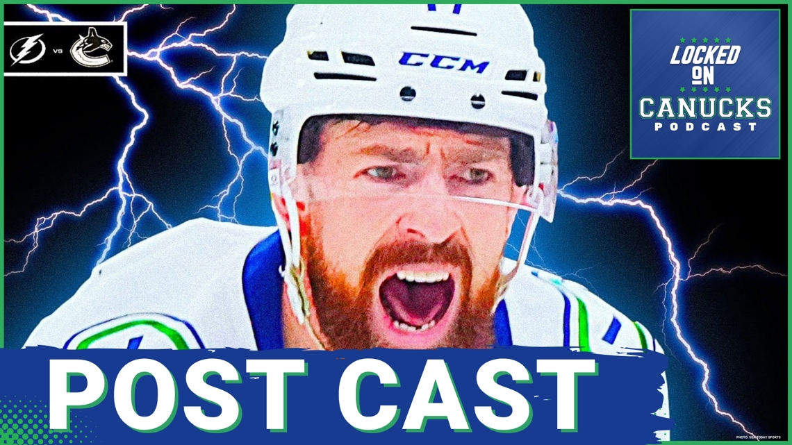 POST CAST: Vancouver just stroked Lightning | Canucks WIN in Tampa Bay ...