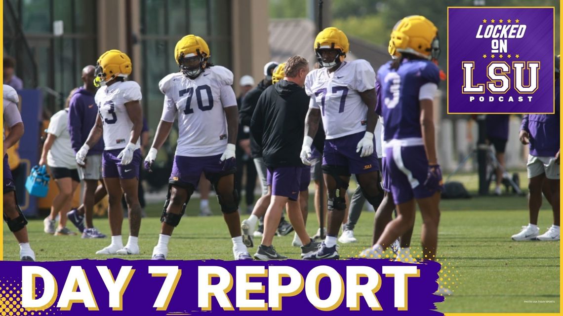 LSU Practice Intel: Line Changes, Key Absences & Freshman FLASH | wgrz.com