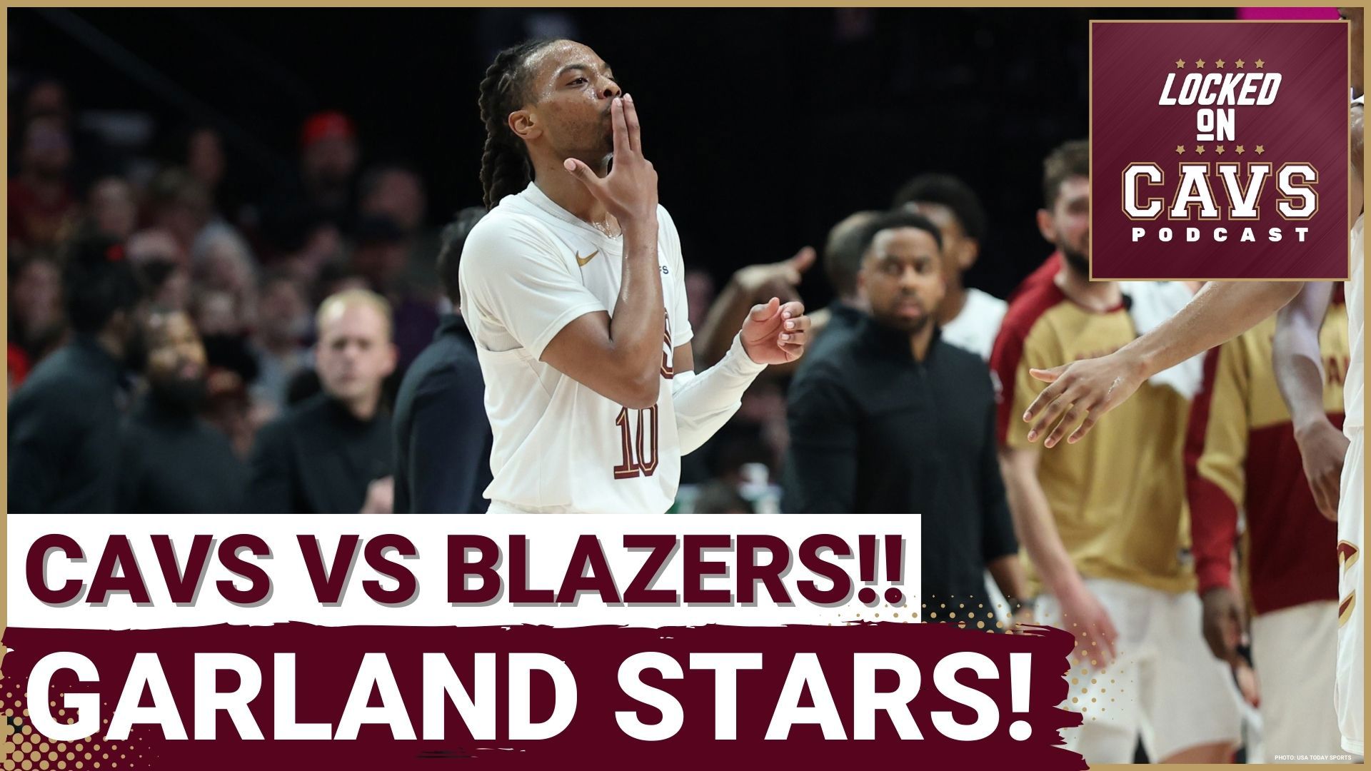 DARIUS GARLAND STARS in Cleveland Cavaliers WIN over Portland Trail ...