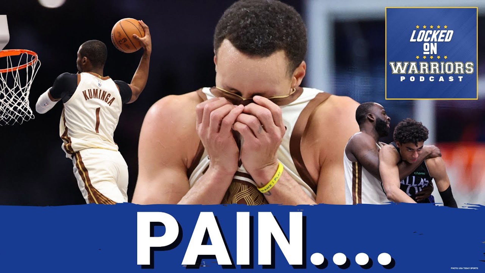 Jonathan Kuminga Hurt. Steph Curry Can't Save The Day Against Dallas ...