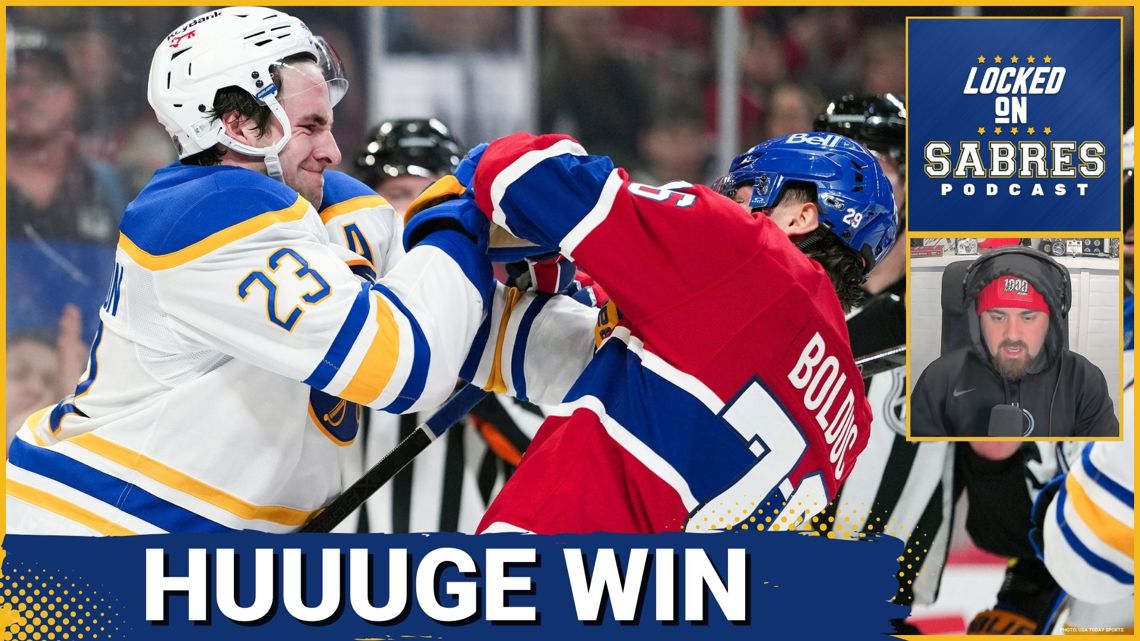Buffalo Sabres DROP the Montréal Canadiens for a HUUUGE win in the ...