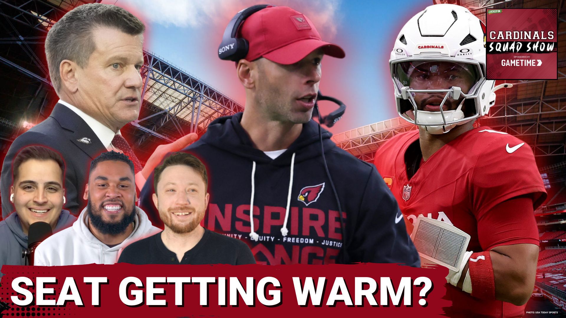 CARDINALS SQUAD SHOW: How Warm Are The Seats Of Jonathan Gannon Drew ...