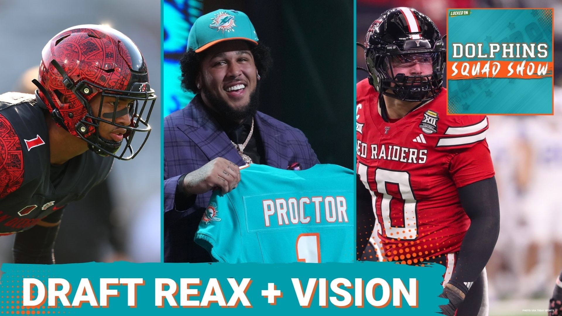 DOLPHINS SQUAD SHOW: Miami Dolphins Draft REACTION: Still Missing Stars ...