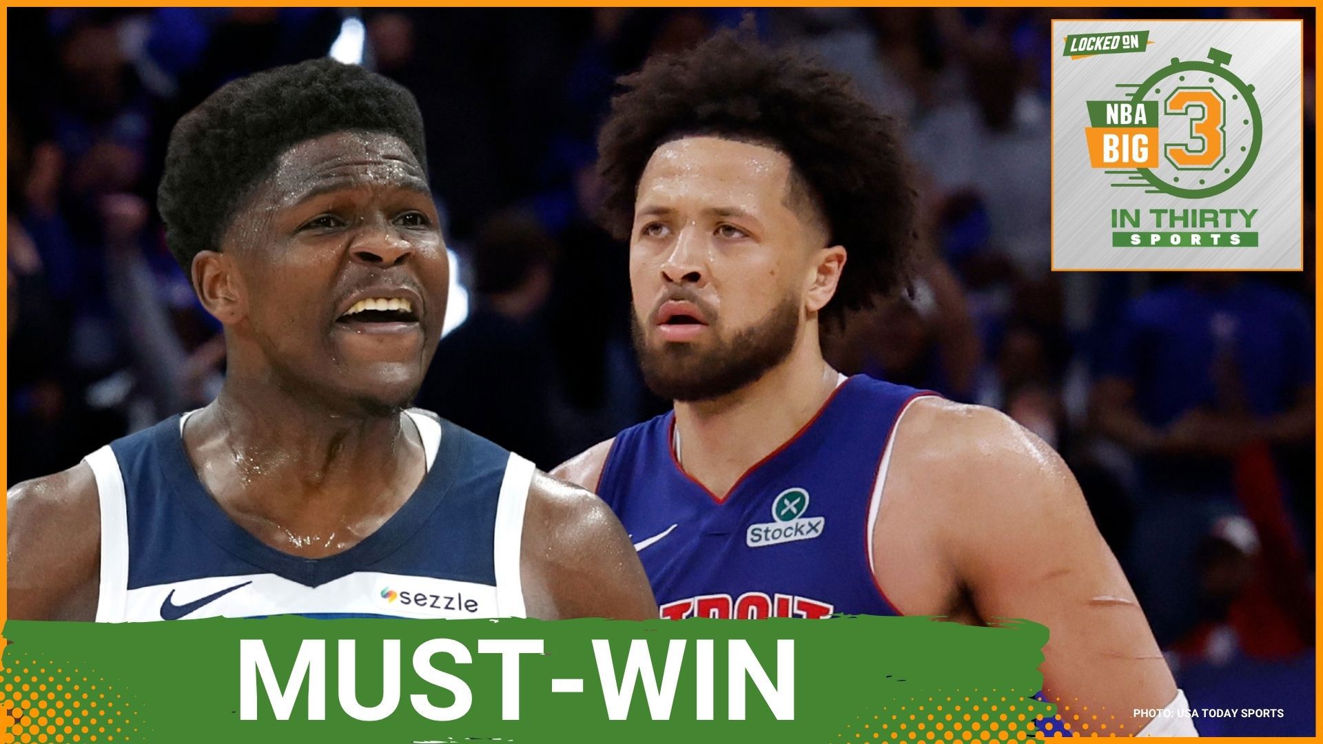 Pistons And T-Wolves Face MUST-WIN Game 6 Matchups | The Big 3 in 30 ...