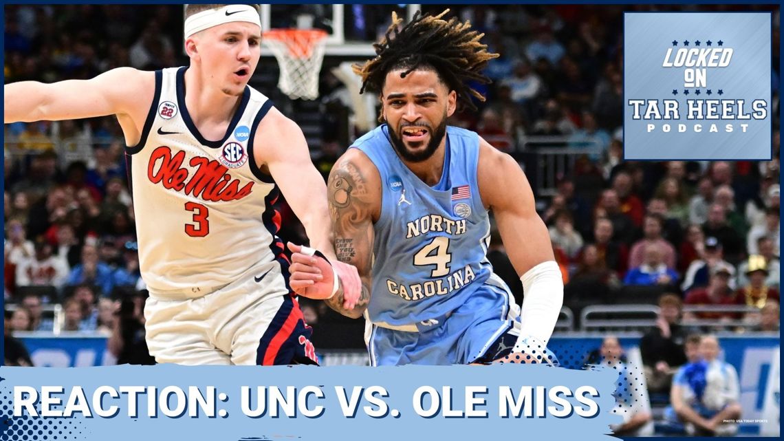 REACTION: North Carolina Tar Heels SEASON OVER despite FEROCIOUS comeback vs. Ole Miss Rebels ...