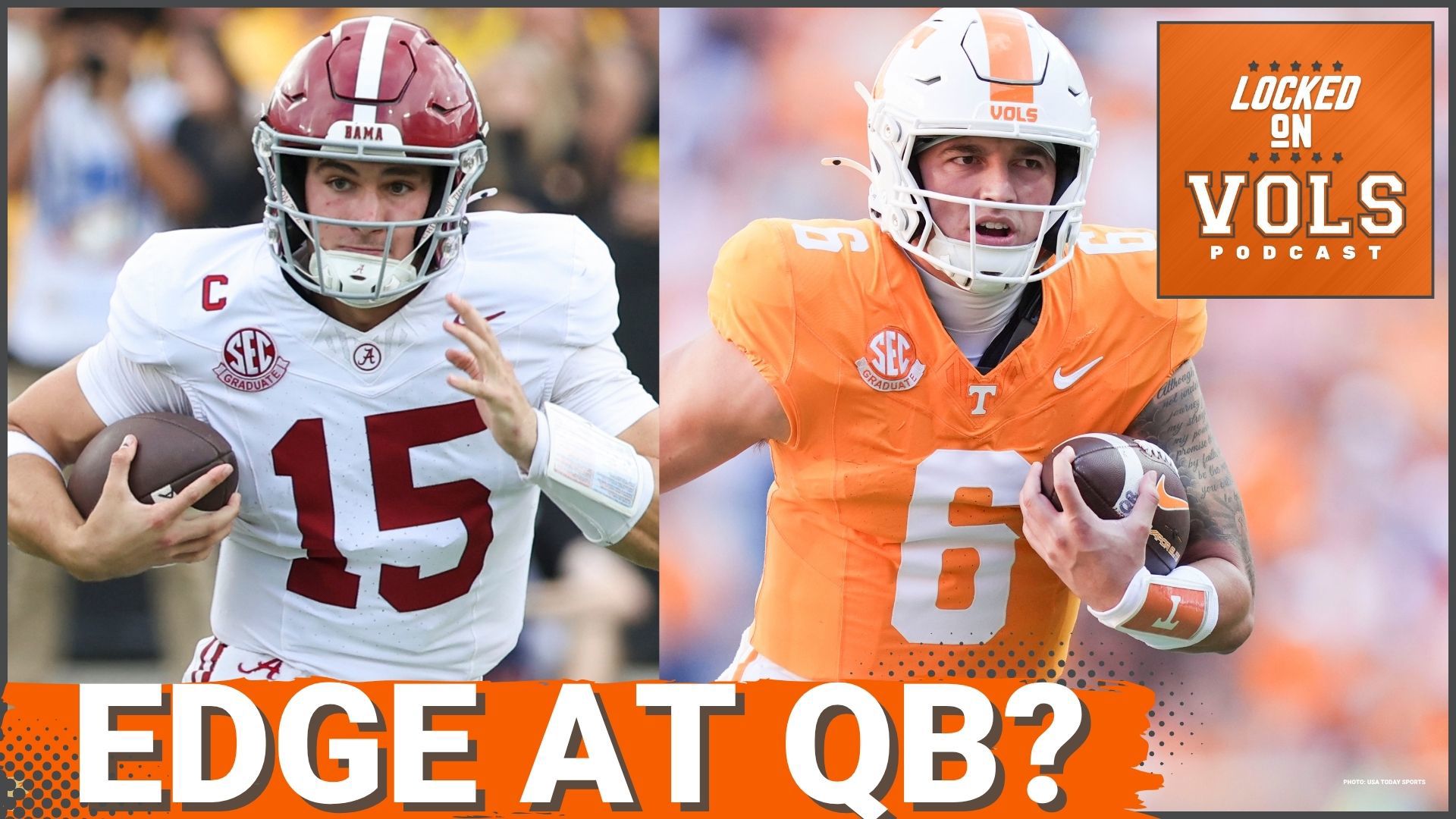 QB BATTLE: Tennessee Football’s Joey Aguilar vs. Alabama’s Ty Simpson ...