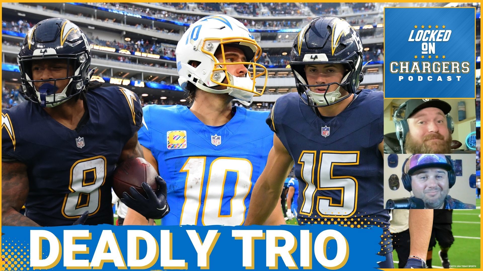 BOLD CLAIM: Chargers' Justin Herbert, Ladd McConkey & Omarion Hampton ...