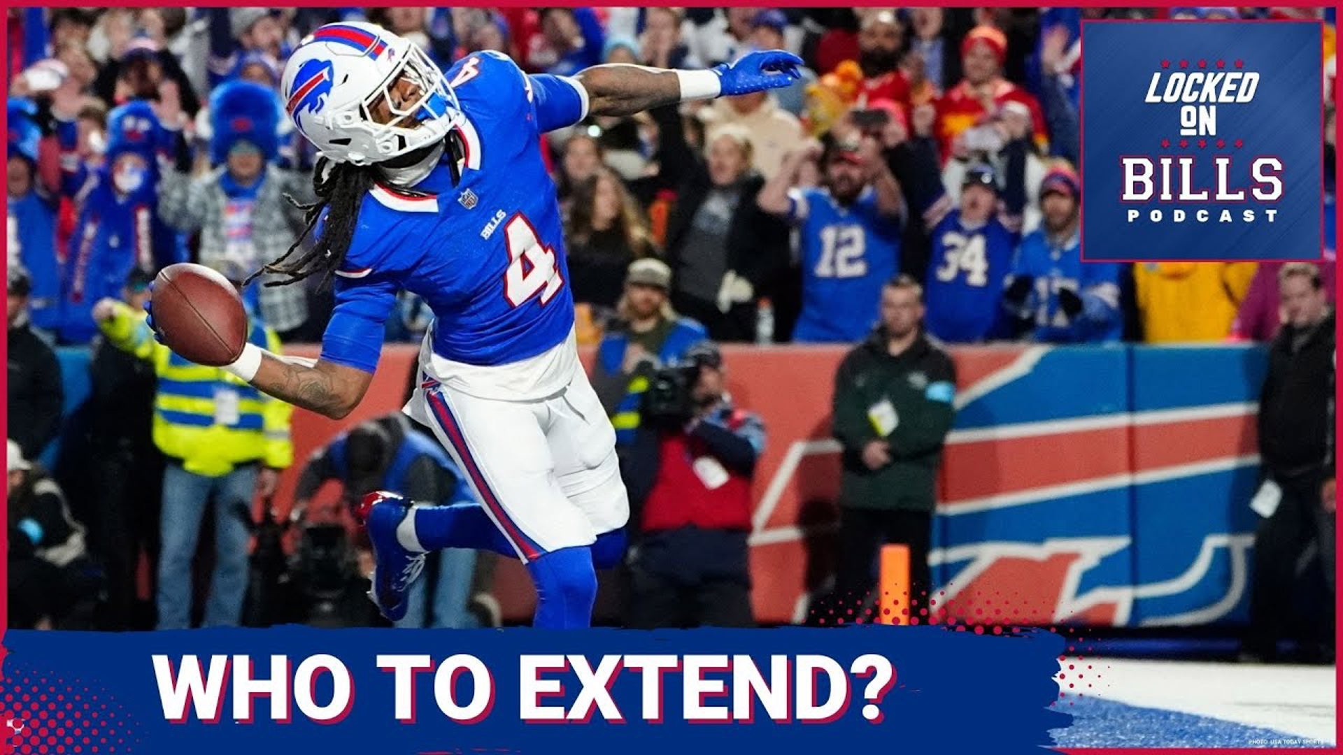 Should the Bills prioritize extending James Cook, Josh Allen’s accuracy, Khalil Shakir’s YAC ...
