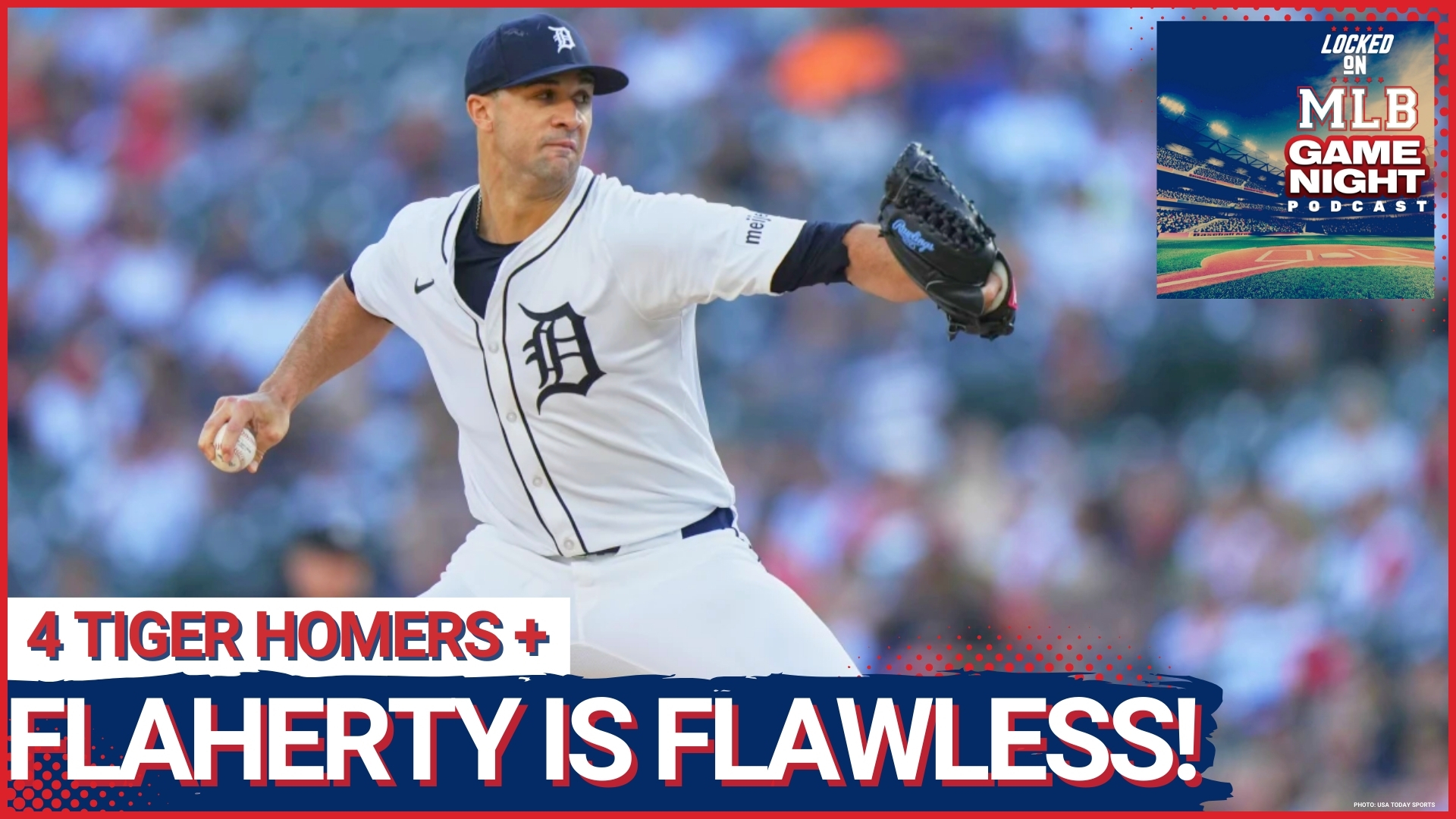 MLB GAME NIGHT: Jack Flaherty Leads Detroit Tigers to SHUTOUT Over ...