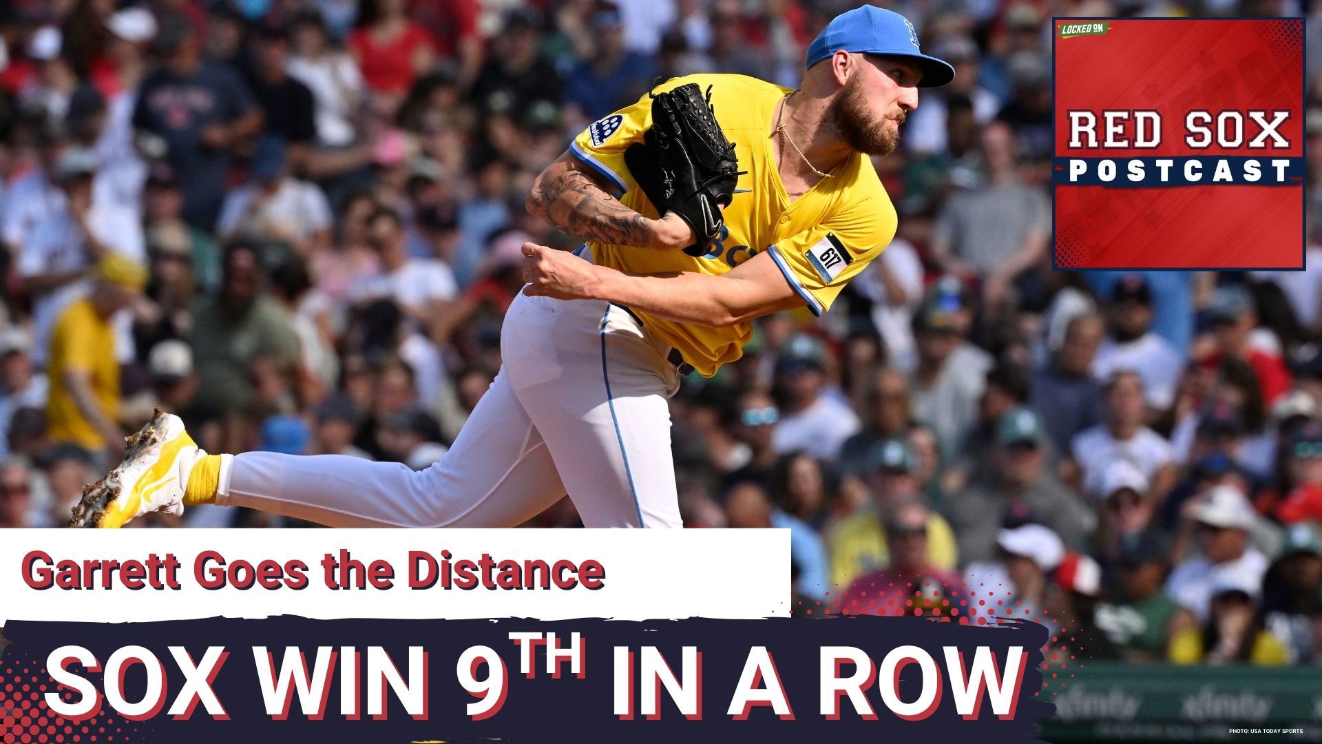 RED SOX POSTCAST: Garrett Crochet Goes The Distance In Helping Red Sox ...