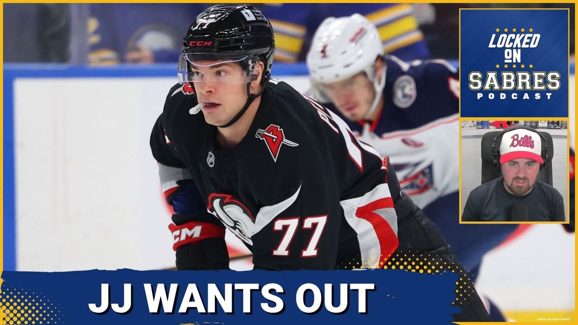 JJ Peterka wants out of Buffalo. What should the Sabres do? | wgrz.com