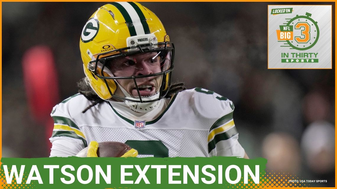 Packers EXTEND CHRISTIAN WATSON For Stability in the Receiver Room ...