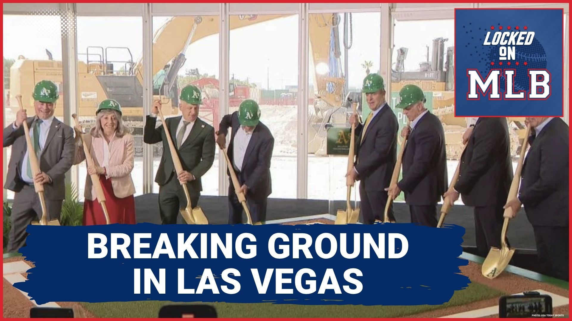 A's Break Ground For New Las Vegas Stadium | wgrz.com