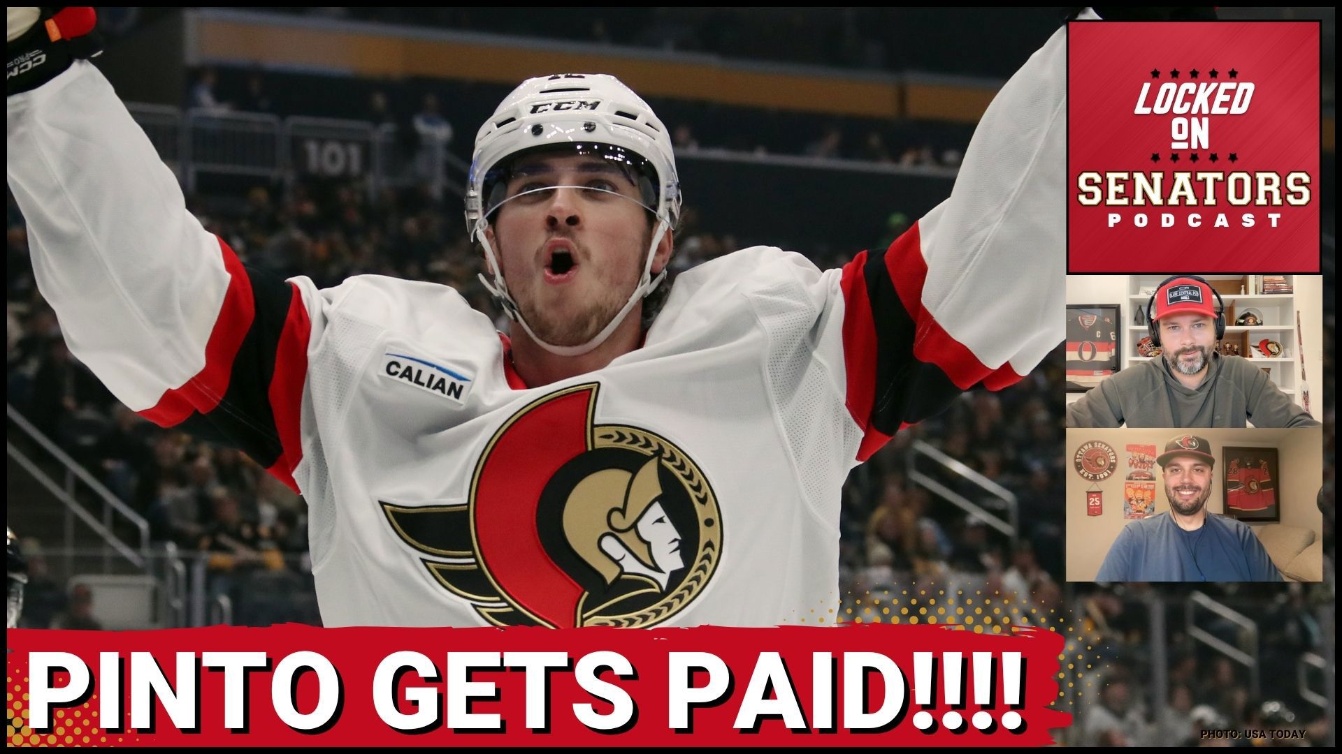 BREAKING: Ottawa Senators SIGN Shane Pinto To A 4-Year Contract ...