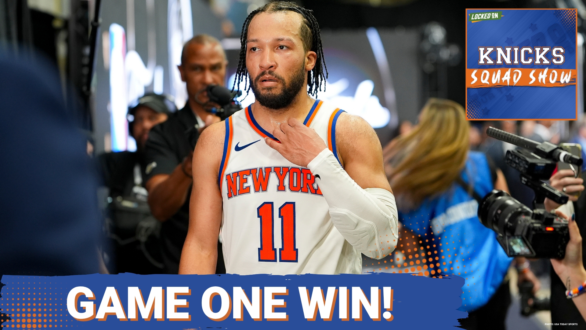 KNICKS SQUAD SHOW: Game One WIN Reaction Show! | wgrz.com