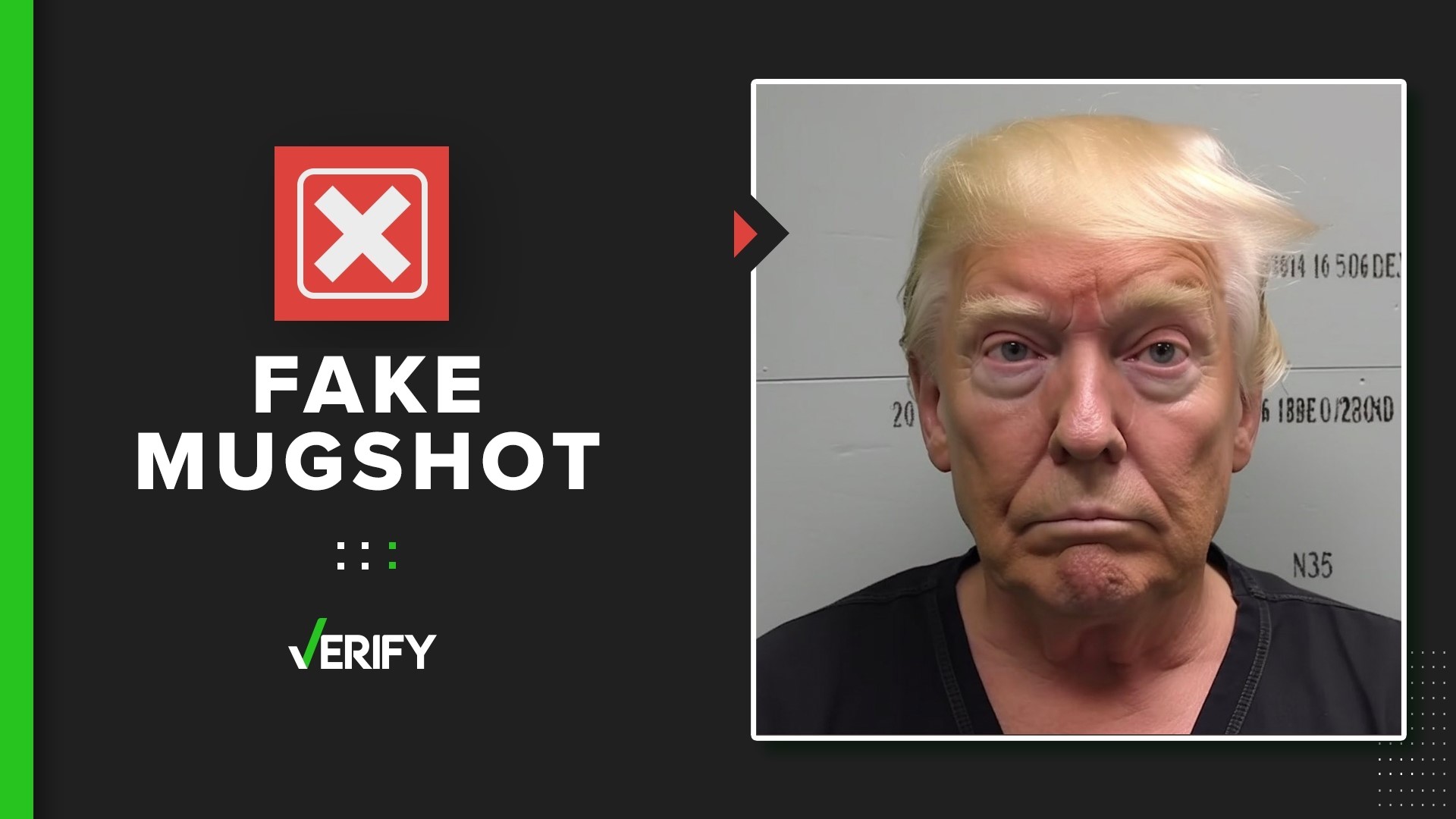 Former President Trump’s Fulton County mugshot: Real vs. fakes | wgrz.com