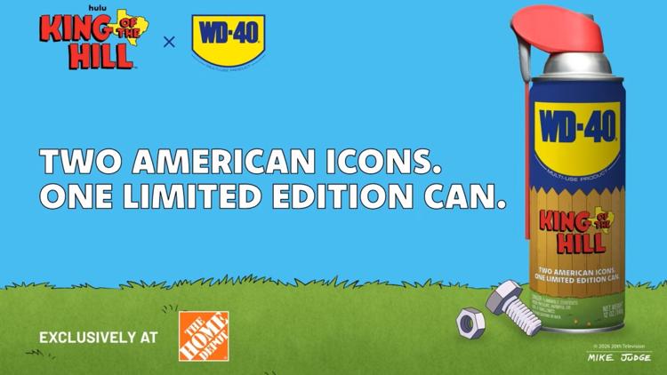 WD-40 releases limited edition 'King of the Hill'-themed can | wgrz.com
