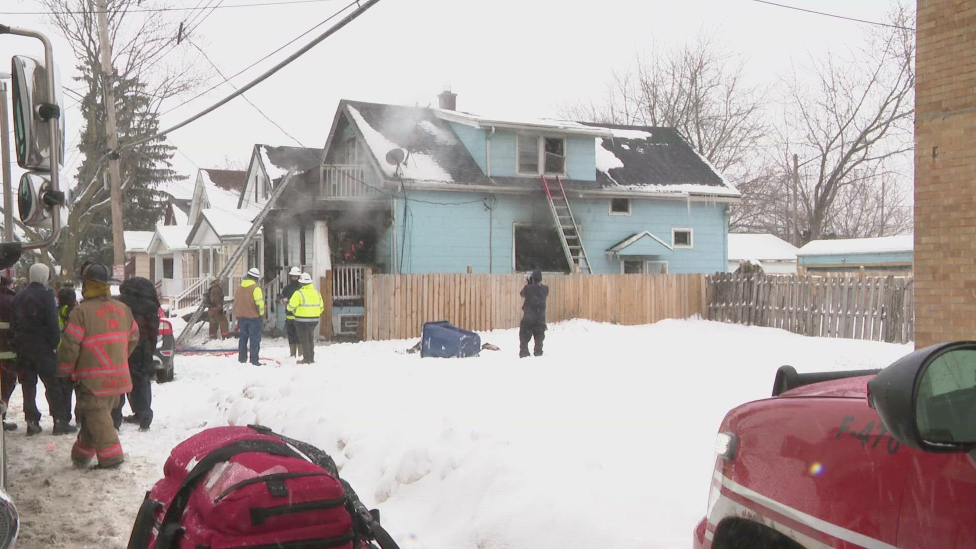 Fire engine news: Red Cross is assisting 7 people after a Buffalo house ...