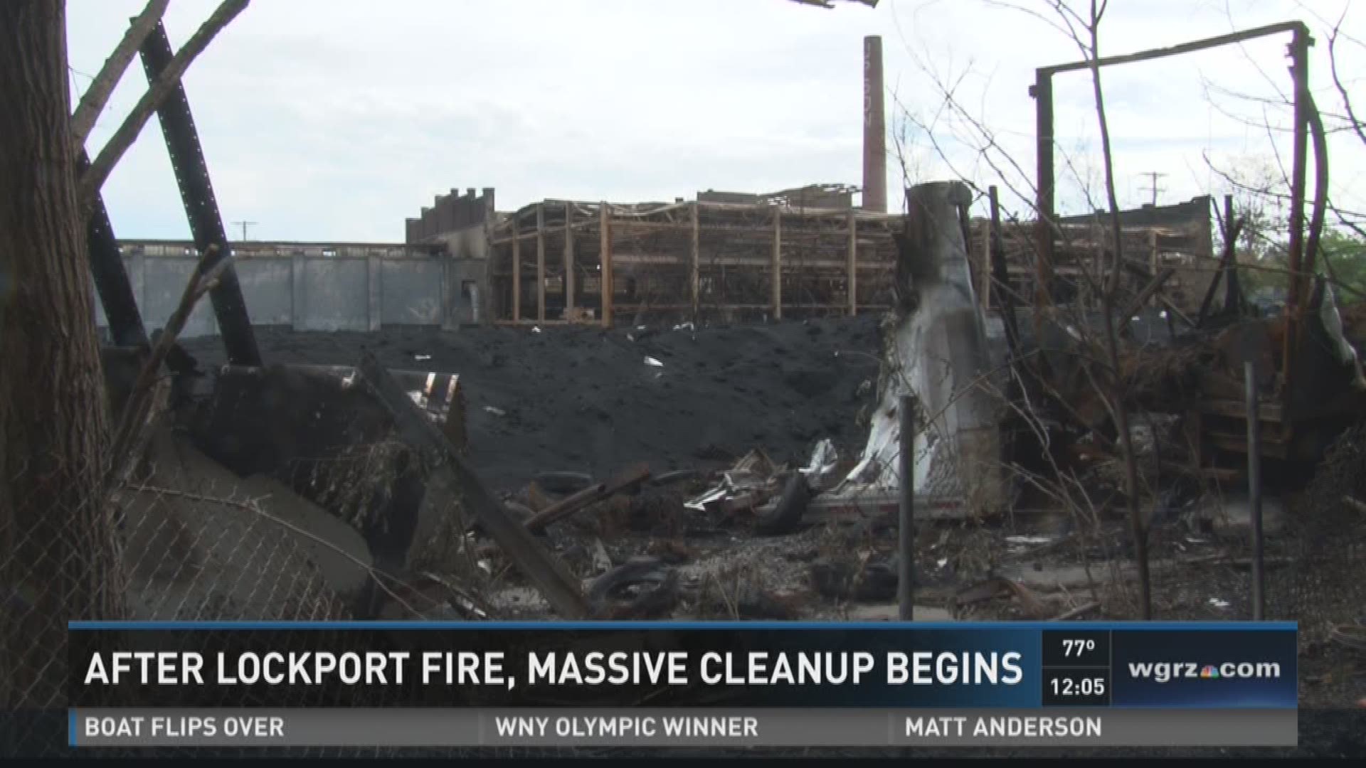 Days Later, Flames Subside in Lockport | wgrz.com